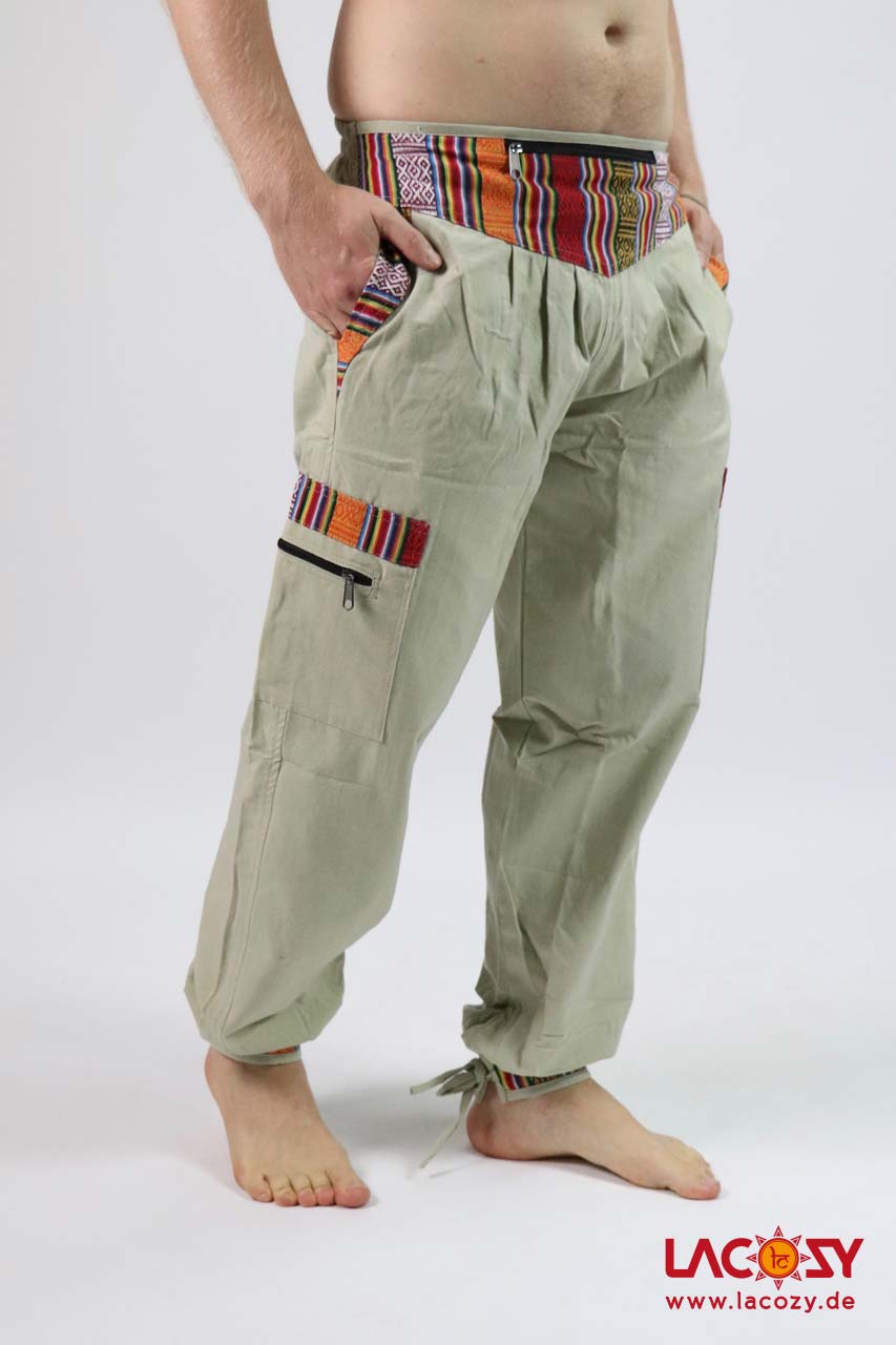 Patch Kondensator Hinweis Bunte Freizeithose Herren Traditionell